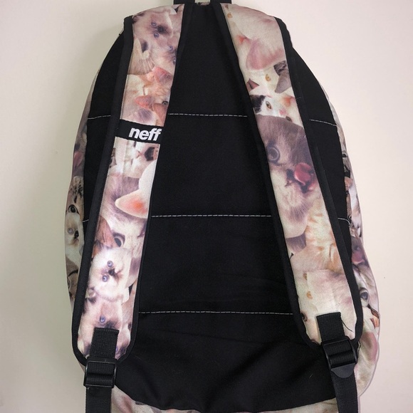 Neff | Bags | Neff Cat Backpack | Poshmark